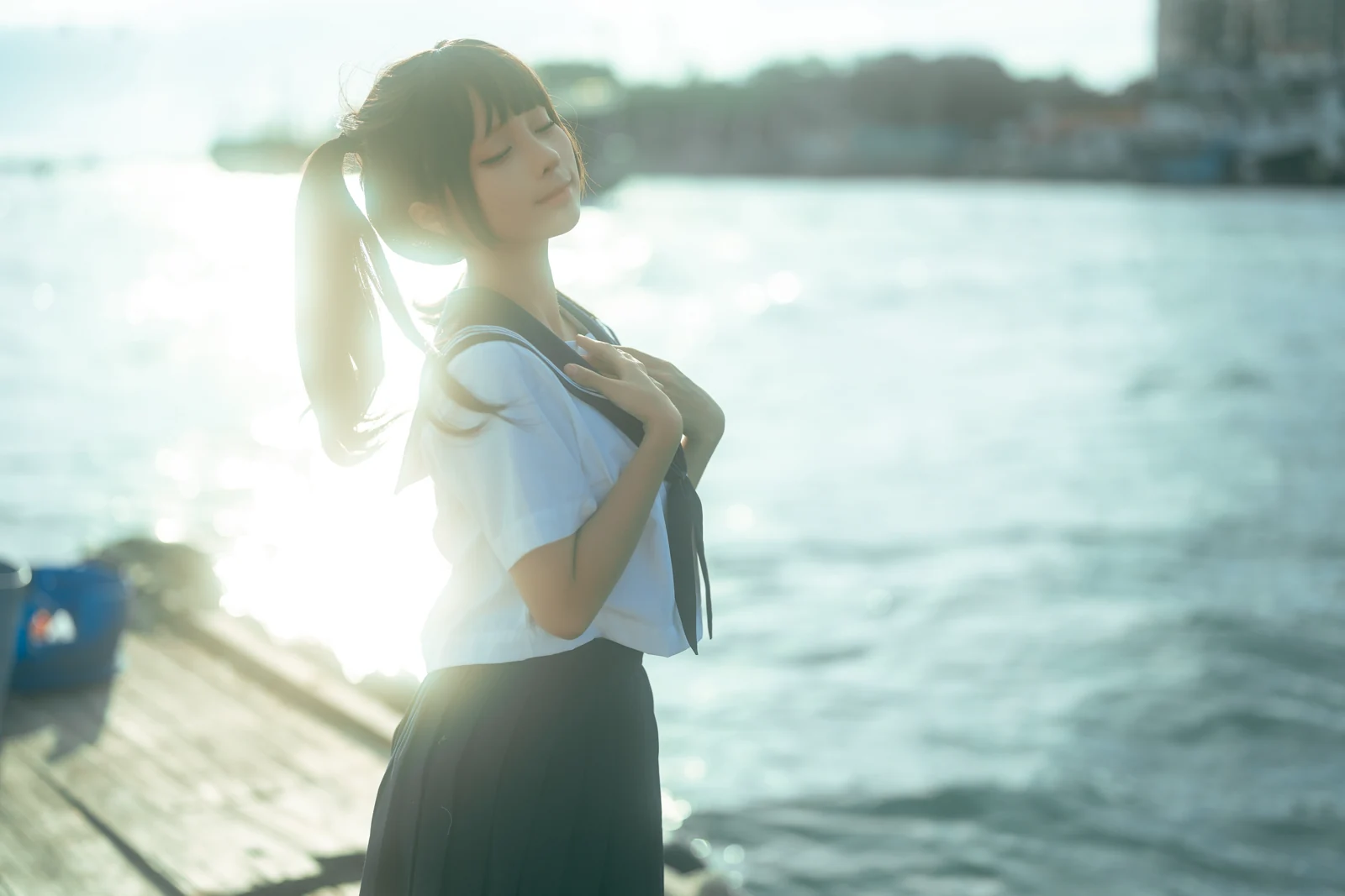 蠢沫沫 – NO.233 海风 [19P-162MB] | chunmomo